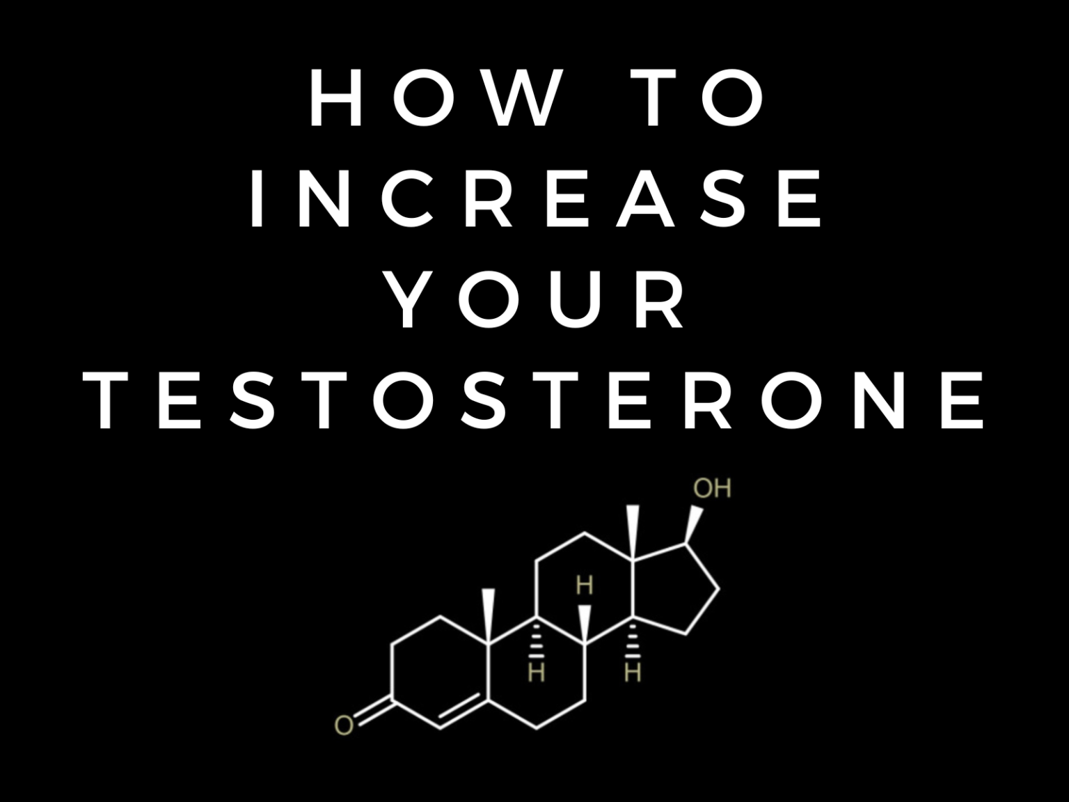 How to Increase Your Testosterone – Zack Strength