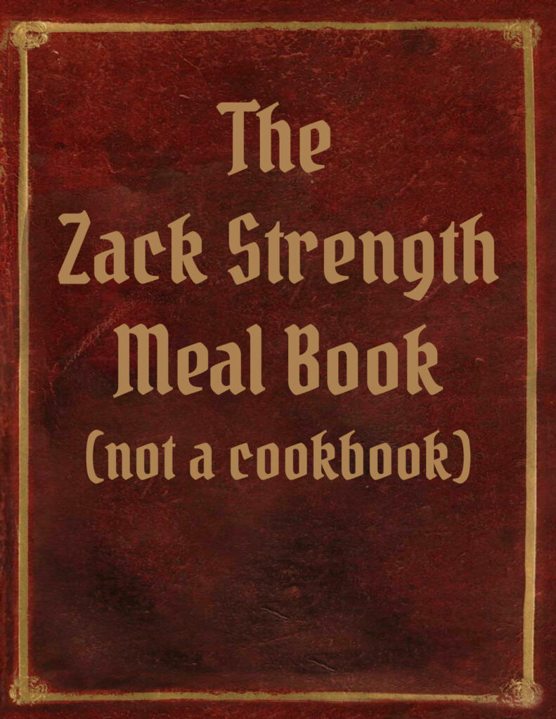 The Zack Strength Meal Book – Zack Strength